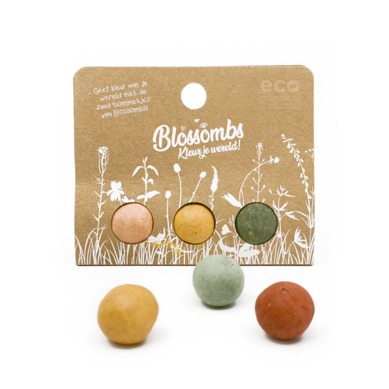 Blossombs zaadbommen & bloembommetjes | Ecomondo